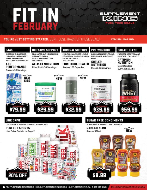 Supplement King Flyers | Supplement King