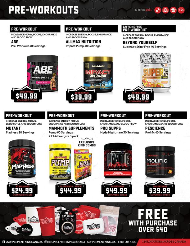 Supplement King Flyers | Supplement King