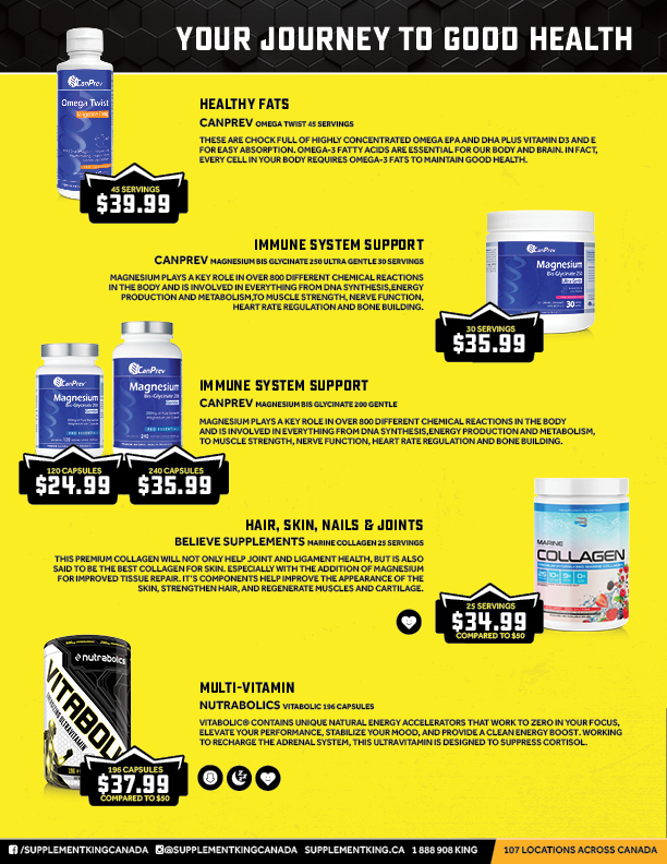 Supplement King Flyers | Supplement King