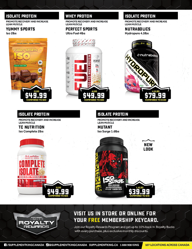 Supplement King Flyers | Supplement King