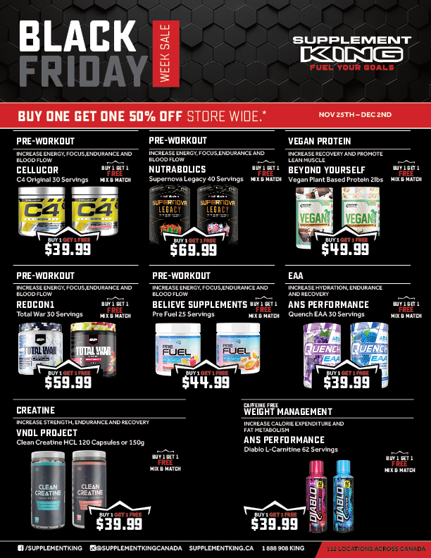 Supplement King Flyers | Supplement King