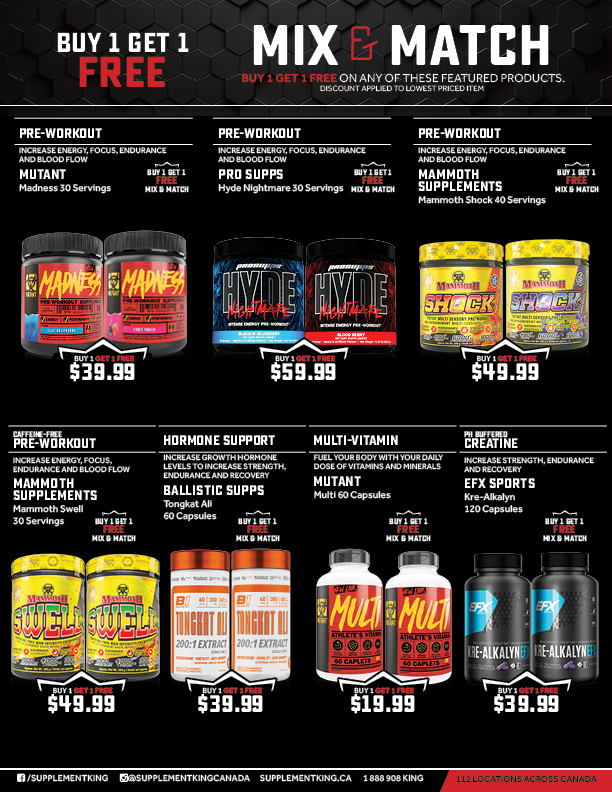 Supplement King Flyers | Supplement King
