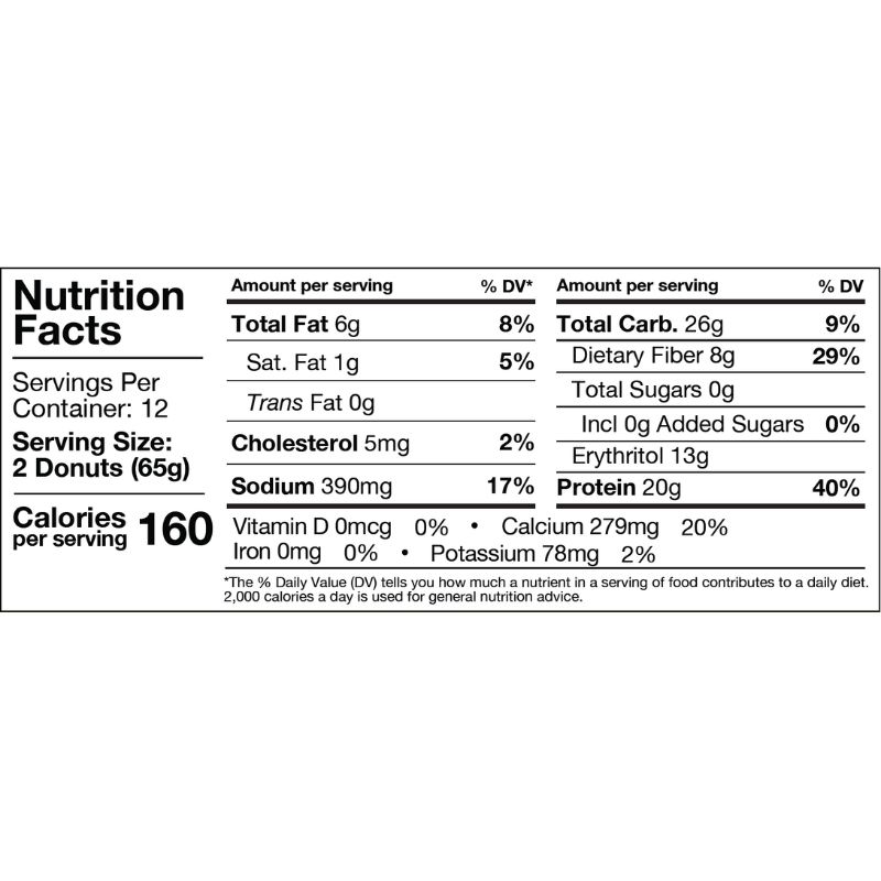 Legendary Foods Protein Donut 12 Donuts/Box | Supplement King